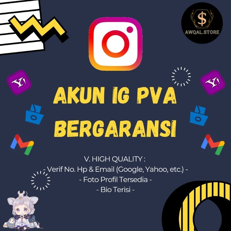 Jual AKUN INSTAGRAM POLOSAN FRESH KOSONGAN HIGH QUALITY PVA | Shopee ...