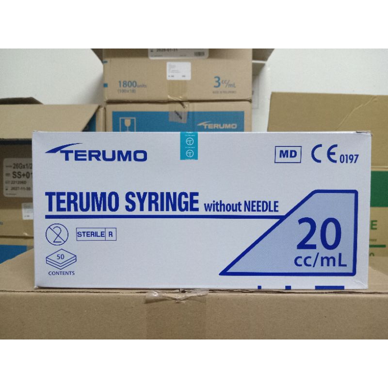 Jual Syringe Terumo 20cc/mL Harga/Box | Shopee Indonesia