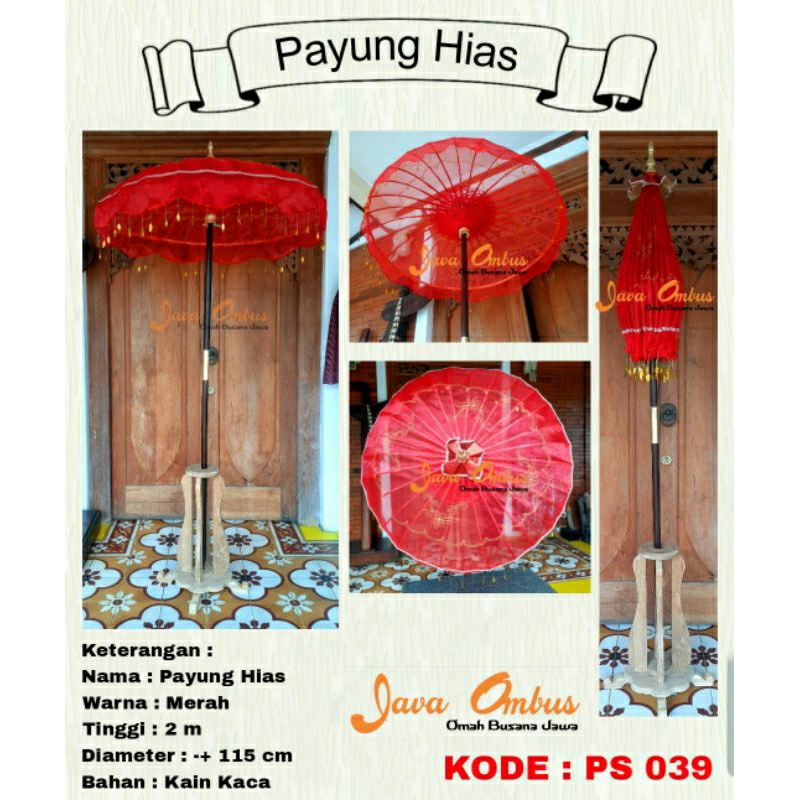 Jual Payung | Payung Songsong | Payung songsong agung | Payung Kraton ...