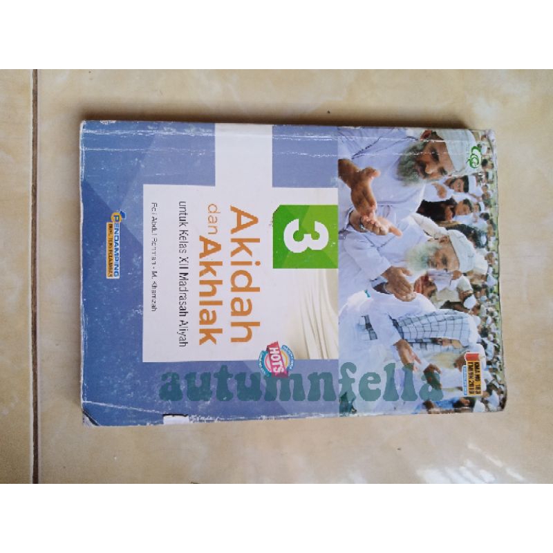 Jual Buku Akidah Akhlak Kelas 12 // 3 SMA Tiga Serangkai Aqila BOOKED | Shopee Indonesia