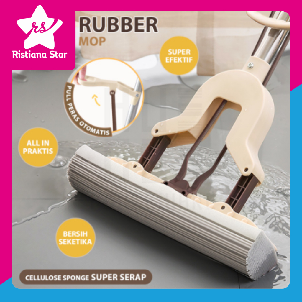 Jual RST | Alat Pel Lantai Spons Ultra Mop Spongy Pel Lantai Karet 28cm ...
