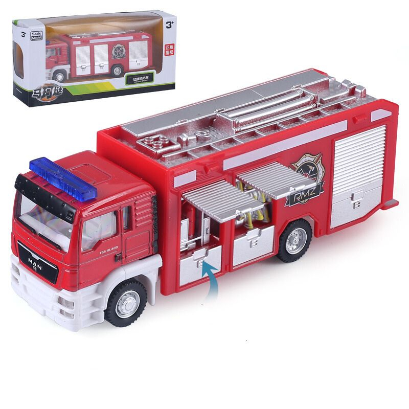 Jual TWH Diecast MAN FIRE ENGINE Mobil Pemadam Kebakaran MAKEDA / RMZ ...