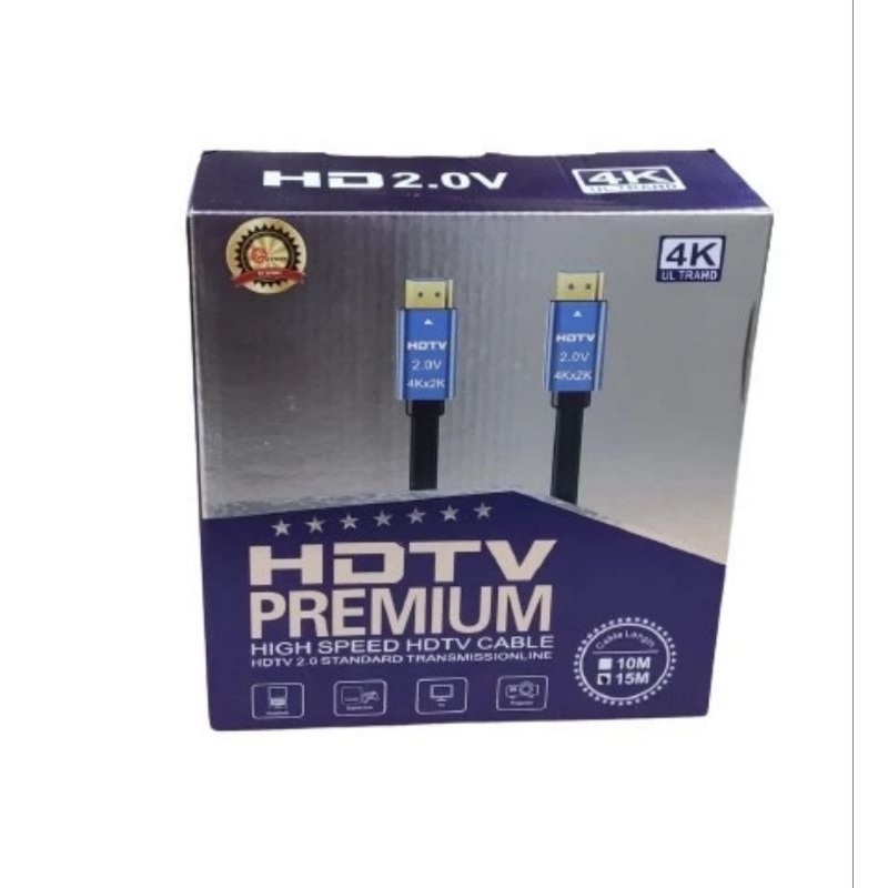 Jual EYOTA KABEL HDMI VERSI 2.0 15 METER SUPPORT 4K2K HIGH SPEED HDTV ...