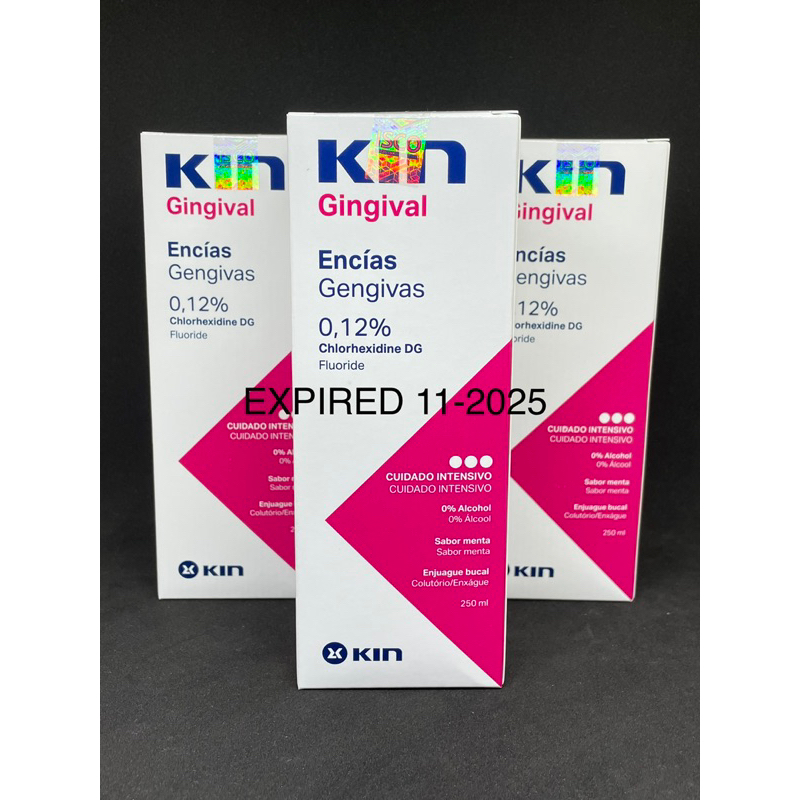 Jual kin gingival mouthwash non alcohol obat kumur 250ml | Shopee Indonesia