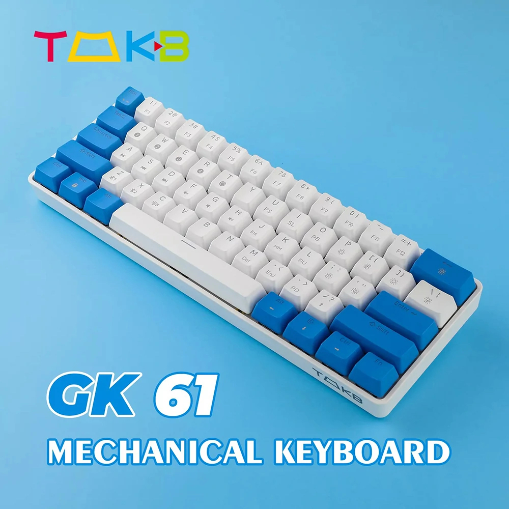 Jual TMKB GK61 60% MECHANICAL KEYBOARD WIRED BLUETOOTH FOR IPAD LATPOP ...