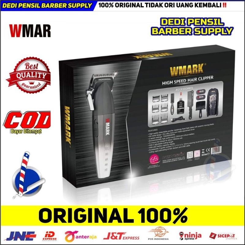 Jual WMARK NG-9002 RPM 9000 FADE HAIR CLIPPER ORIGINAL ALAT CUKUR ELEKTRIK CLIPPER CAS TANPA ...