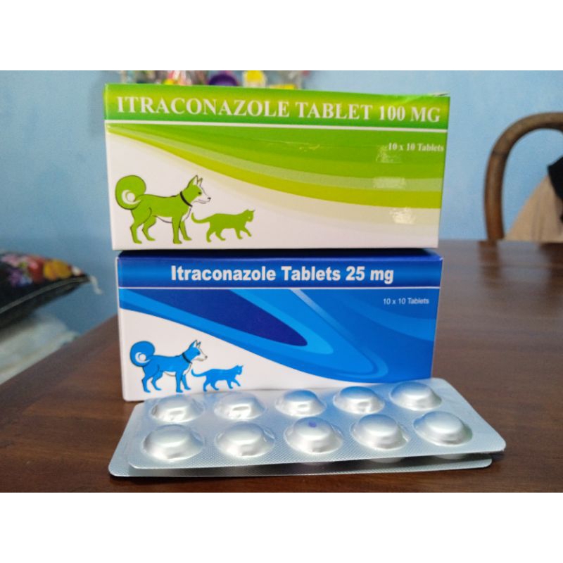 Jual Itraconazole Obat Jamur untuk Anjing dan Kucing Ampuh Harga Per ...