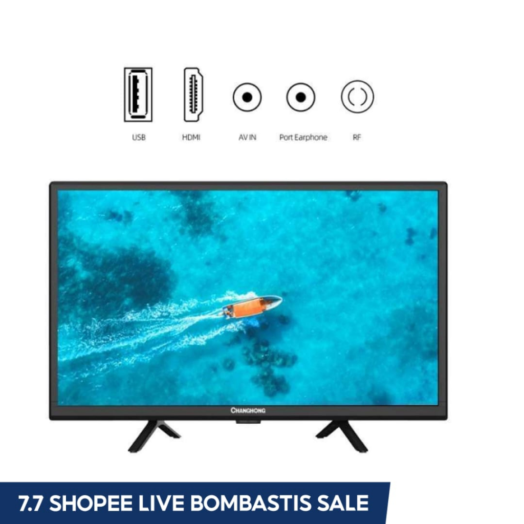 Jual Changhong L24G5W FHD Digital LED TV 24 Inch | Shopee Indonesia