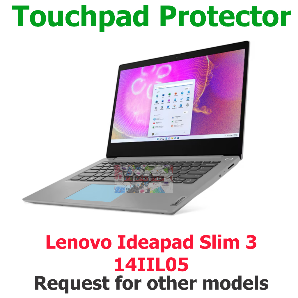 Jual Touchpad Trackpad Protector Lenovo Ideapad Slim 3i 14IIL05 Gen 5 ...