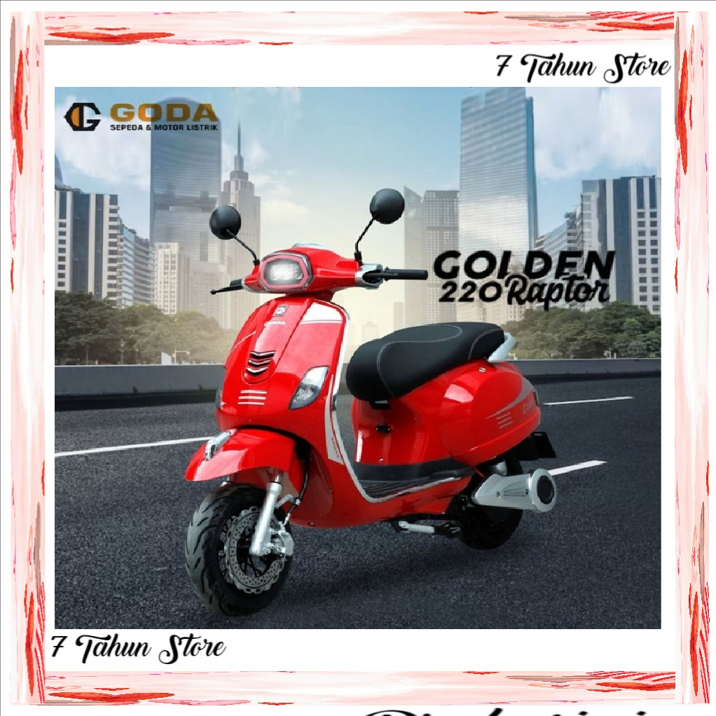 Jual Goda Golden Raptor 220 Sepeda Motor Listrik - Sepeda Listrik New ... Jual Goda Golden Raptor 220 Sepeda Motor Listrik - Sepeda Listrik New ...
