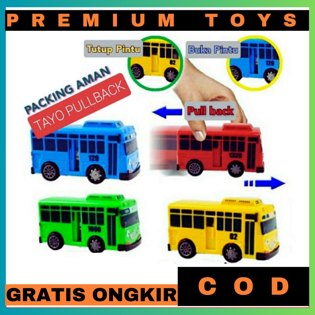 Jual (PROMO)MD3461 MAINAN MOBIL STAR RIDER LITTLE BUS / Mobil bis/ Bus ...