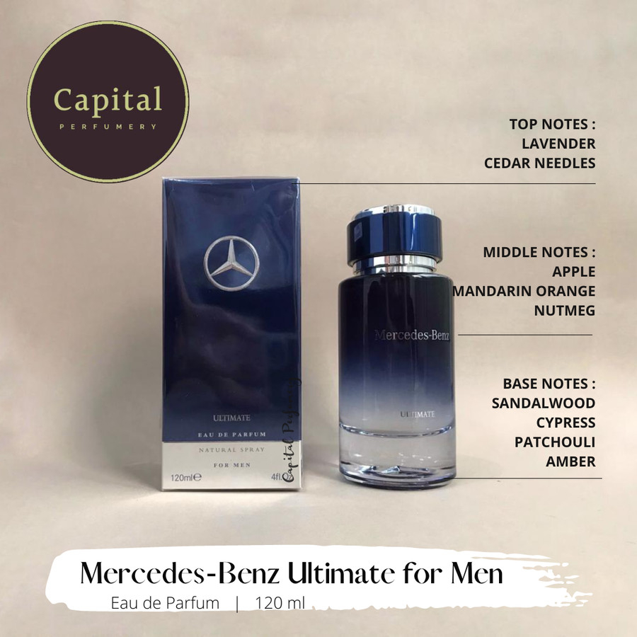 Jual Mercedes Benz Ultimate For Men Edp 120ml | Shopee Indonesia