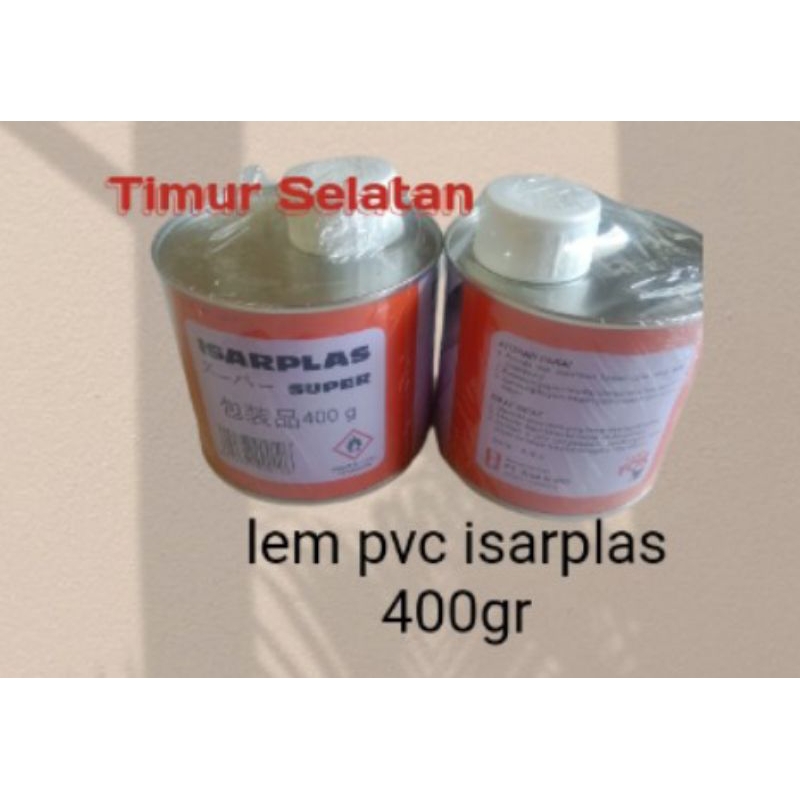 Jual Isarplas lem pipa pvc isarplas kaleng 400gr | Shopee Indonesia