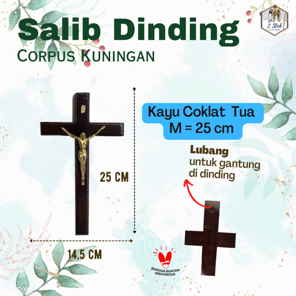 Jual SALIB DINDING, Jati Coklat TUA, Corpus Kuningan | Shopee Indonesia