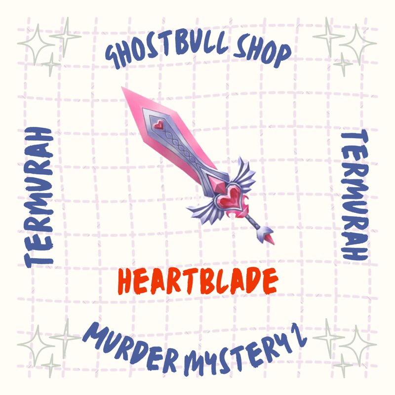 Jual Antivirus Heartblade Mm2 Godly Godly Murder Myster 2 roblox ...