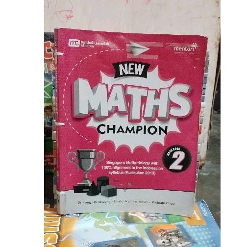 Jual New maths champion workbook 2 | Shopee Indonesia
