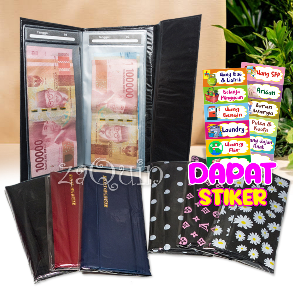 Jual Dompet Disiplin Keuangan Pintar Mengatur Keuangan Pengatur uang ...