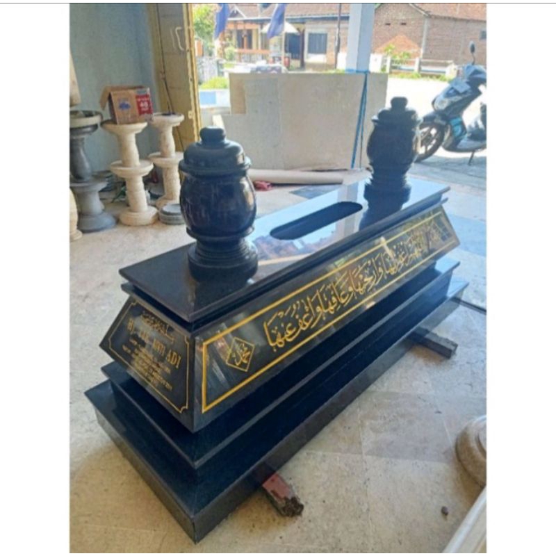 Jual Kijing Makam Granit Batu Nisan Granit Kijing Makam Kaligrafi ...