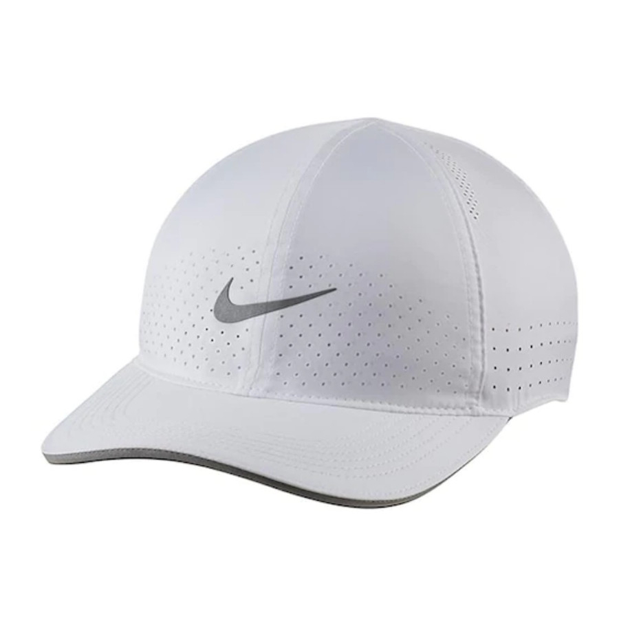 Jual Topi Nike Dri-FIT Aerobill Featherlight Perforated White Cap ...
