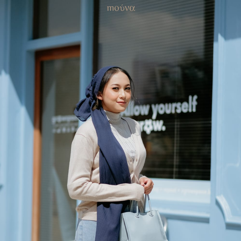 Jual Mouva - Pashmina Voal Arabian Polos | Shopee Indonesia