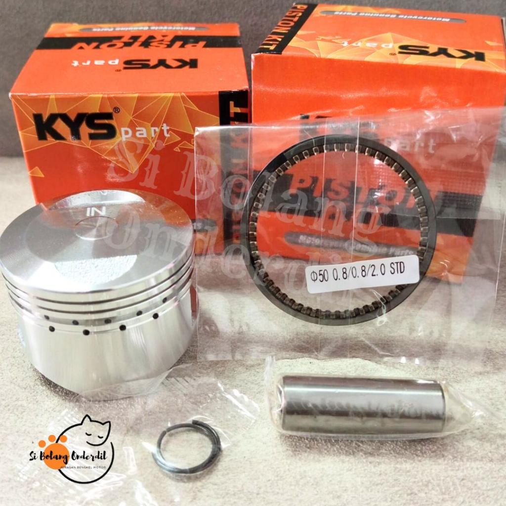 Jual PISTON KIT VARIO 110 KVB KYS PART PNP VARIO LAMA / BEAT KARBU ...