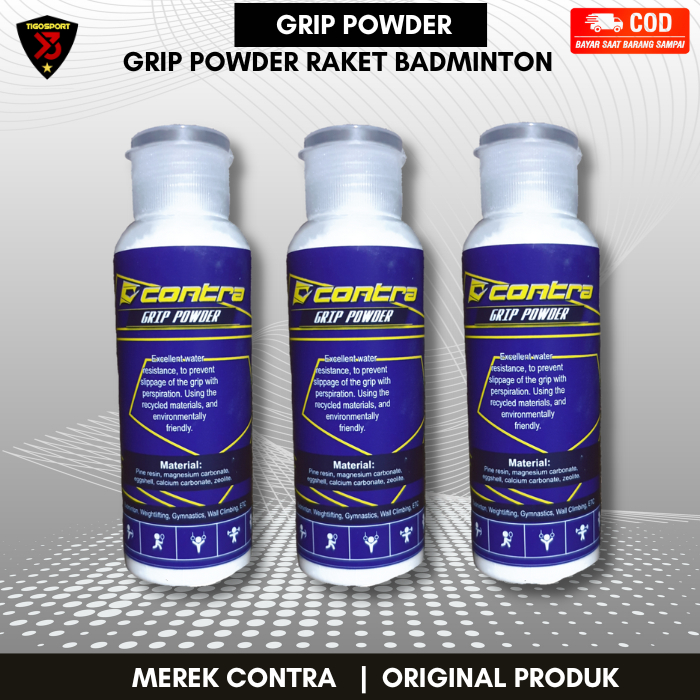 Jual Grip Powder Raket Contra/Bedak Raket Badminton | Shopee Indonesia