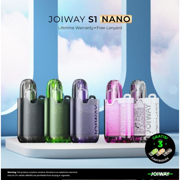 Jual Joiway S1 Nano 15W 600mAh Pod Kit By Joiway | Shopee Indonesia