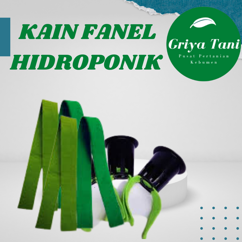 Jual Kain Flanel Sumbu Hidroponik Sistem Wick Fanel Kebun Hidroponik ...