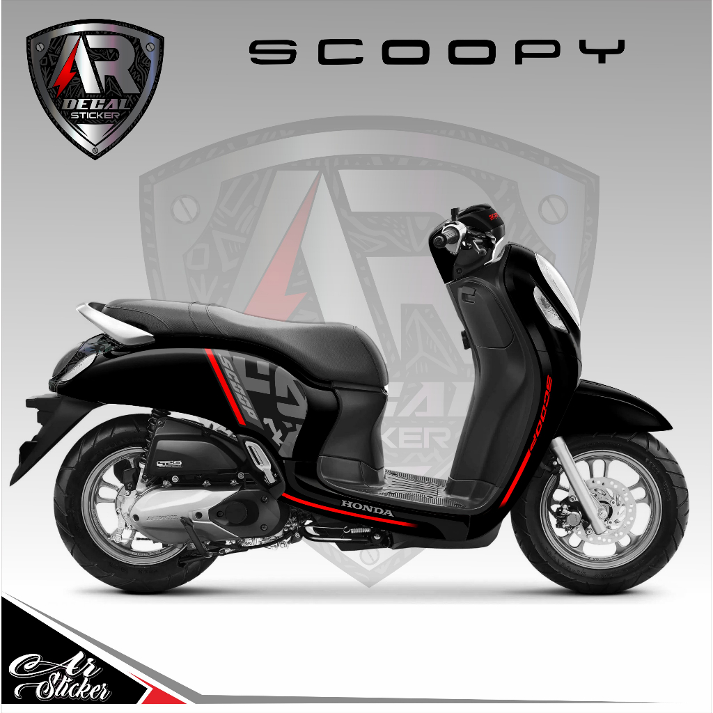 Jual Stiker Decal SCOOPY NEW 2021-2024 Full Body Stiker Motor Variasi ...