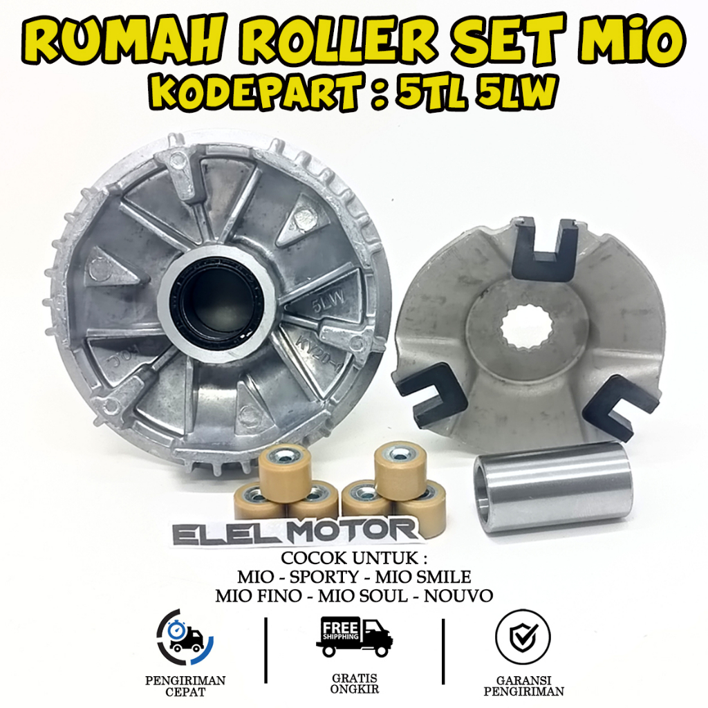 Jual Rumah Roller roler loler Set Assy Mio Sporty, Mio Smile, MIO Fino, Mio Soul gt | Rumah ...