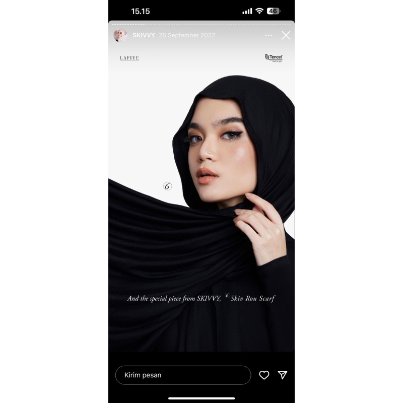 Jual JASTIP ready Lafiye SKIVROU ( BLACK ONLY ) | Shopee Indonesia