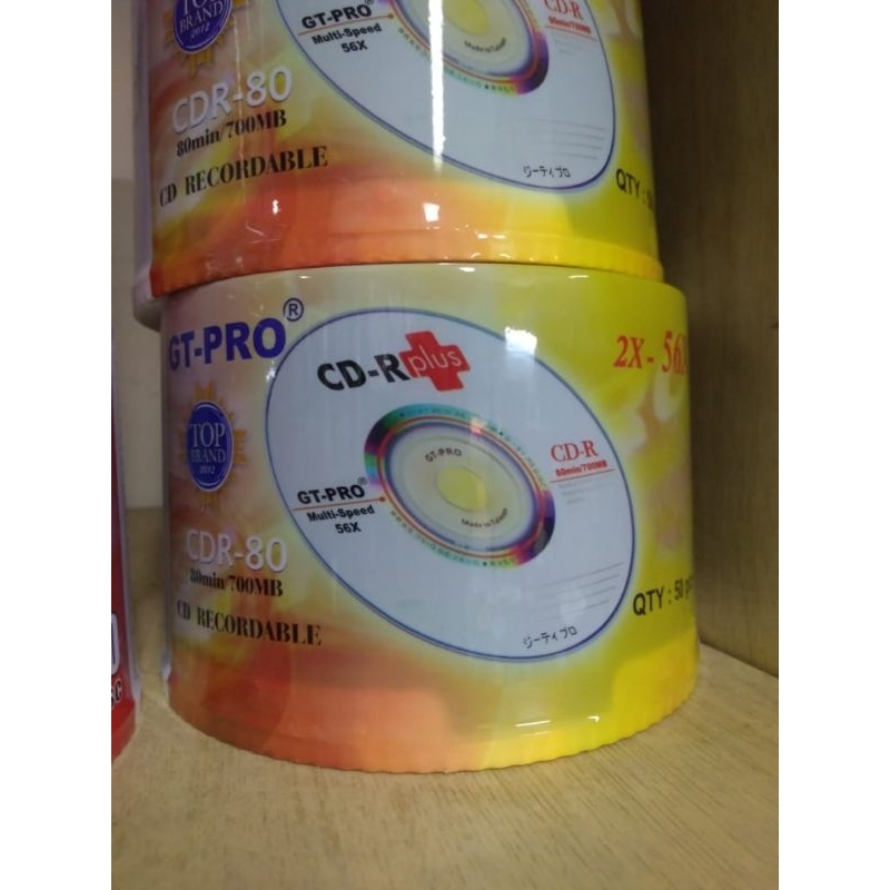Jual CD- R GT-PRO 50PC | Shopee Indonesia
