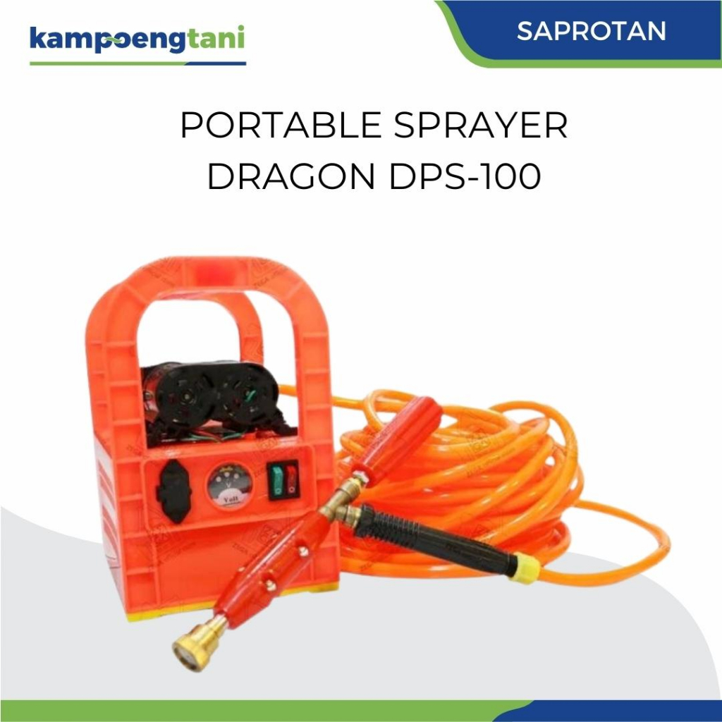 Jual Sprayer Portable Dragon DPS-100 Double Pompa Semprotan Multifungsi ...