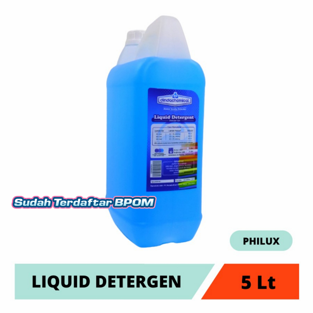 Jual Sabun Cuci Cair Deterjen Detergen Laundry 5 liter (Instant Sameday ...