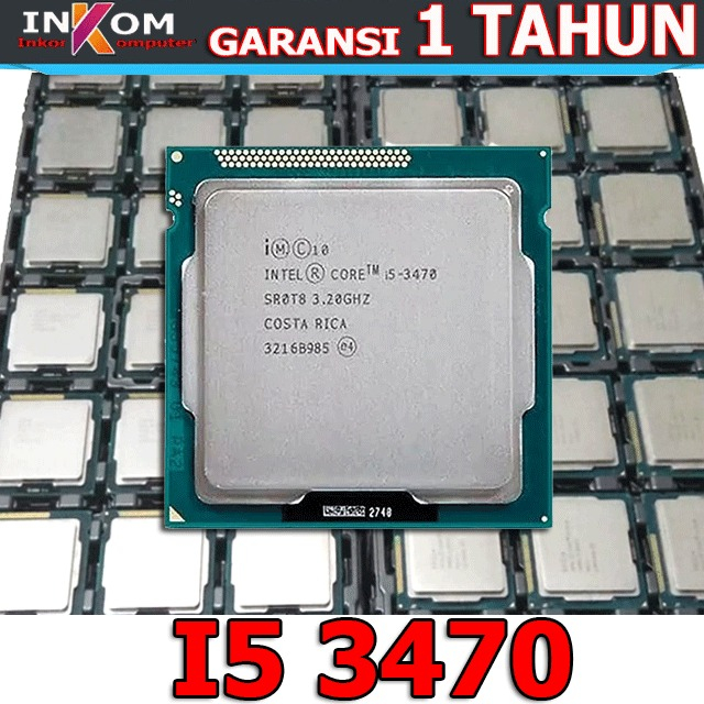 Jual Processor Intel Core i5 3470 lGA 1155 Ivy Bridge | Shopee Indonesia