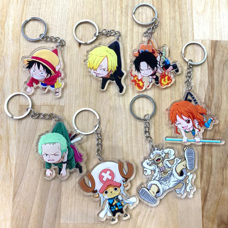 Jual gantungan kunci one piece key chain ganci op | Shopee Indonesia