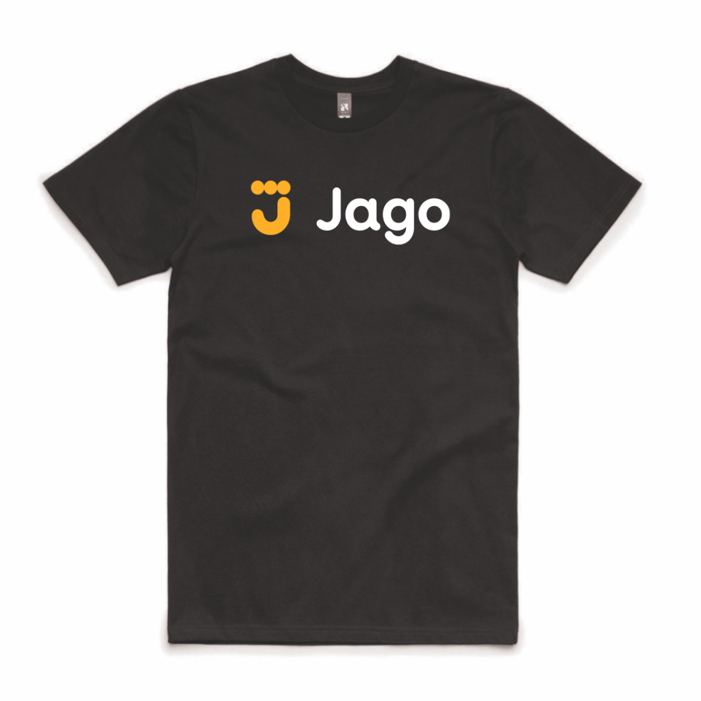 Jual T-SHIRT KAOS BANK JAGO | Shopee Indonesia