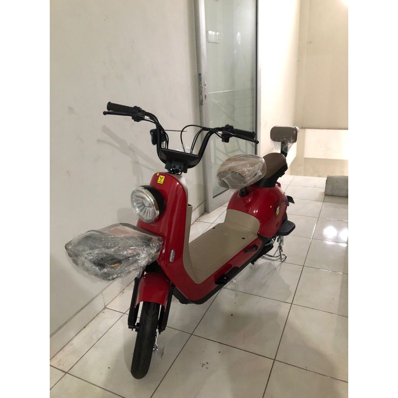 Jual Sepeda Listrik Uwinfly RF7 ( Merah) | Shopee Indonesia