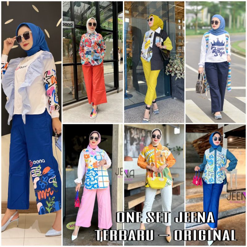 Jual ONE SET JEENA STYLE TERBARU ORIGINAL | Shopee Indonesia