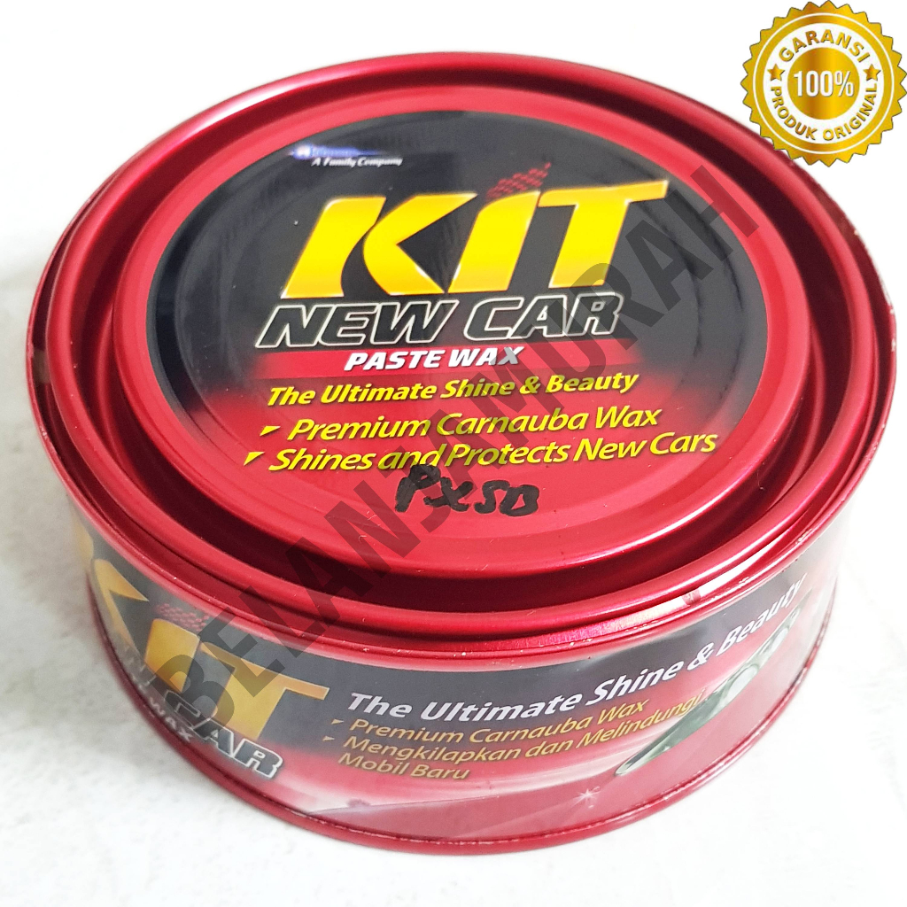 Jual Kit New Car Paste Wax 225gr Pengkilap Poles Cat Body Mobil Asli ...