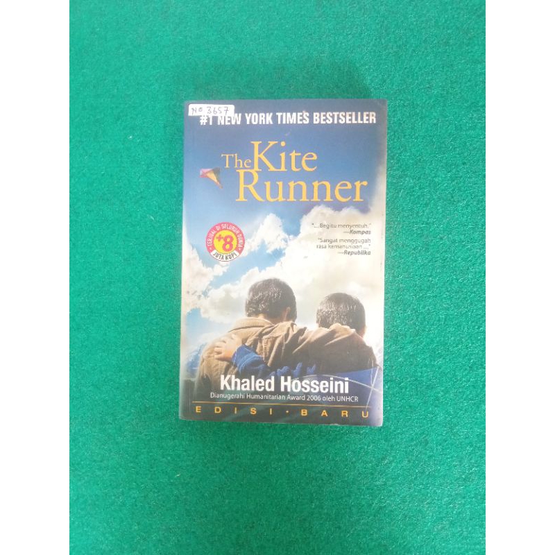 Jual Novel The Kite Runner - Khaled Hosseini [Original, Bahasa Indo ...