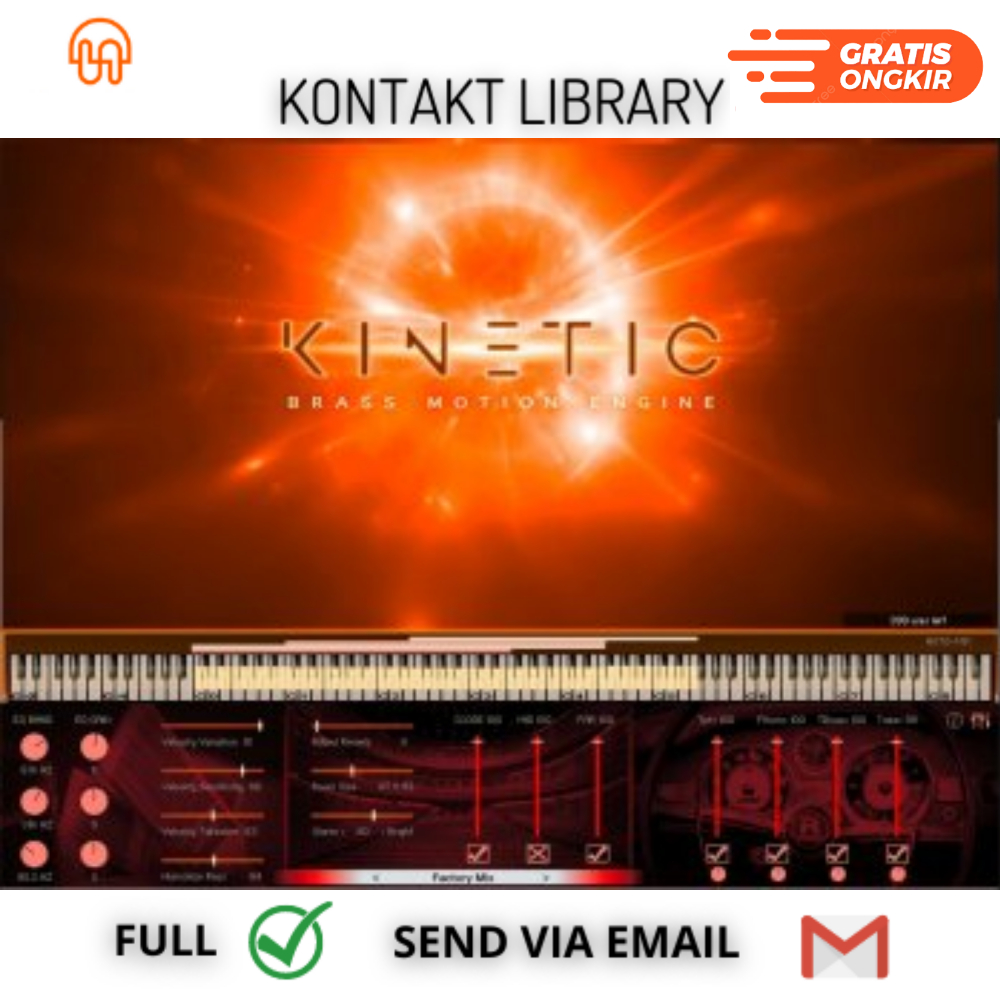 Jual Kirk Hunter Studios - Kinetic: Brass Motion Engine (KONTAKT) library libraries preset ...