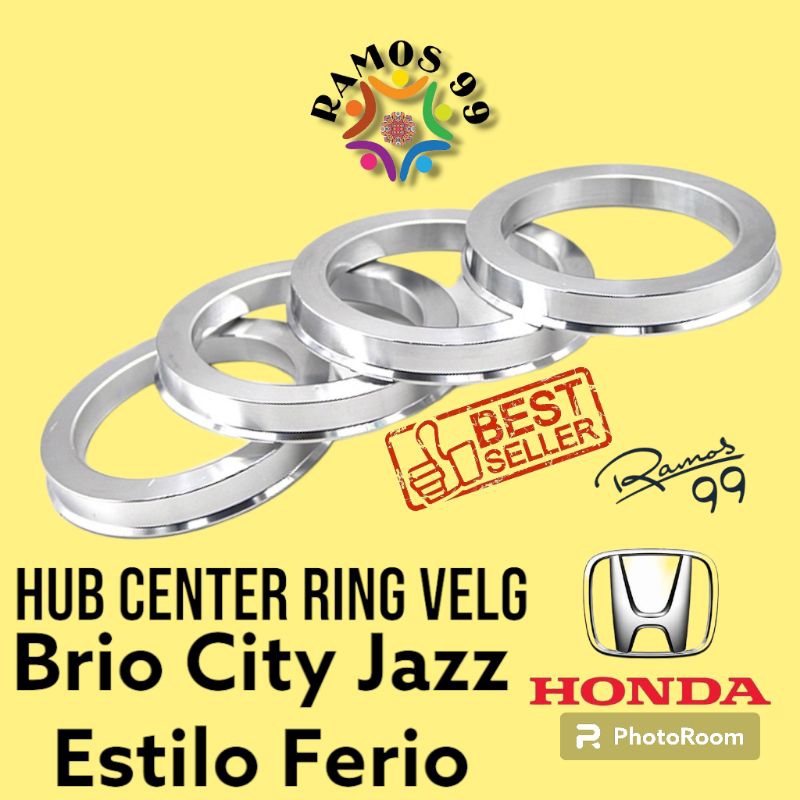 Jual Center Ring Velg Mobil Honda Brio City Jazz Estilo Ferio | Shopee ...