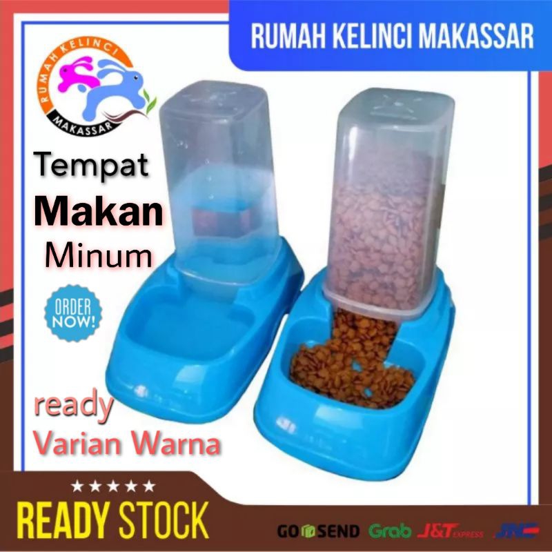 Jual PET DISPENSER KUCING 250GR 650ML Tempat Makan Wadah Kucing Anjing ...