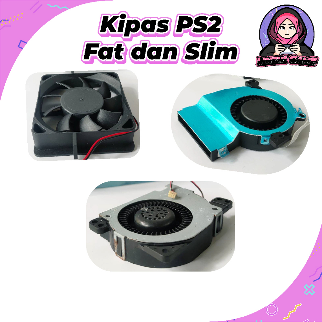 Jual Kipas PS2 Fat dan Slim Fat dan Slim | Shopee Indonesia