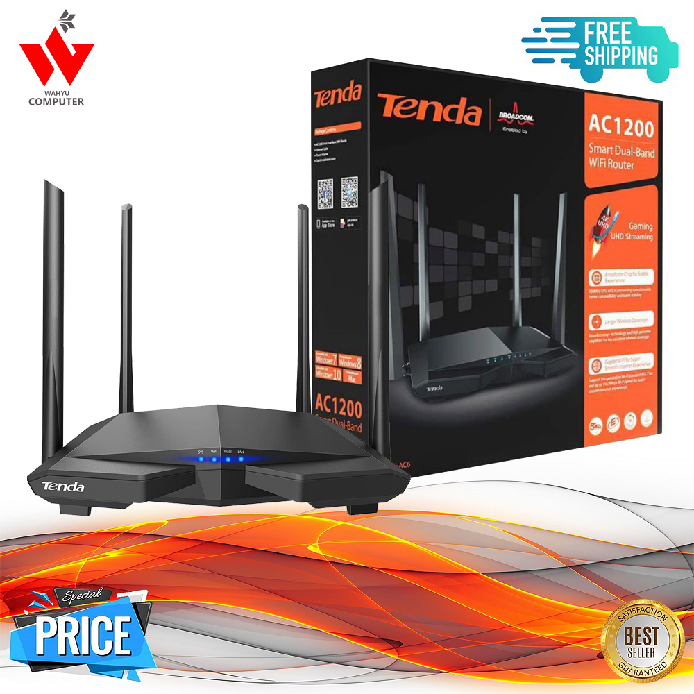 Jual Router AC7 1200Mbps 5 Antena tenda | Shopee Indonesia
