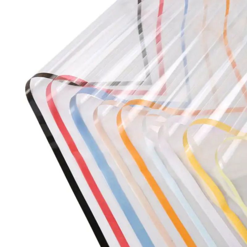 Jual (5 LEMBAR) FLOWER WRAPPING KACA / KERTAS BUKET / KERTAS BUNGA 5 ...