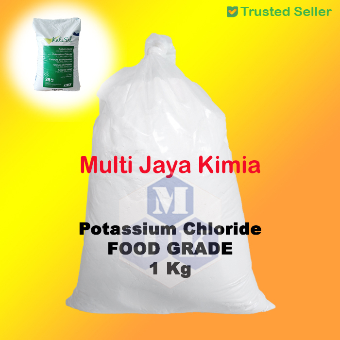 Jual KCL Potassium Chloride FOOD GRADE 1Kg | Shopee Indonesia