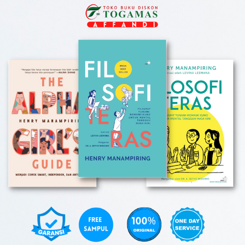 Jual FILOSOFI TERAS CETAKAN KE-50 - THE ALPHA GIRLS GUIDE - THE COMPASS ...