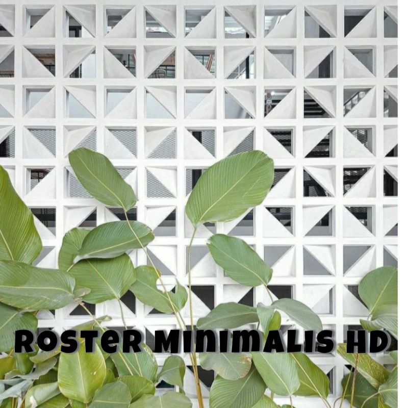Jual roster beton/loster Minimalis/roster lubang angin/roster dinding ...